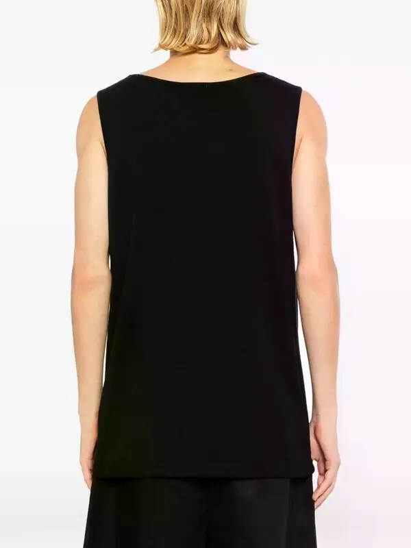 Moschino Sleeveless Scoop-neck Vest