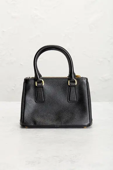 Prada Saffiano Handbag - Black