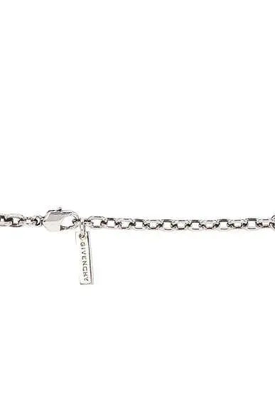 Givenchy Deconstructed Crystals Chain Necklace