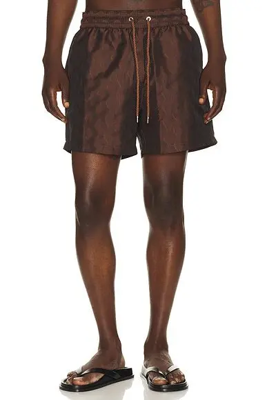 Frescobol Carioca Rio Swim Short - Brown