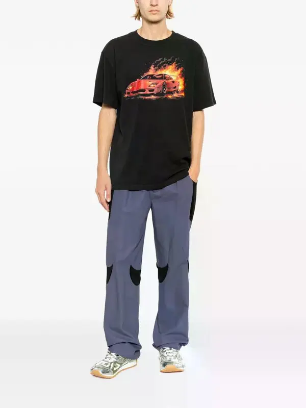 MELT Graphic-print T-shirt - Black