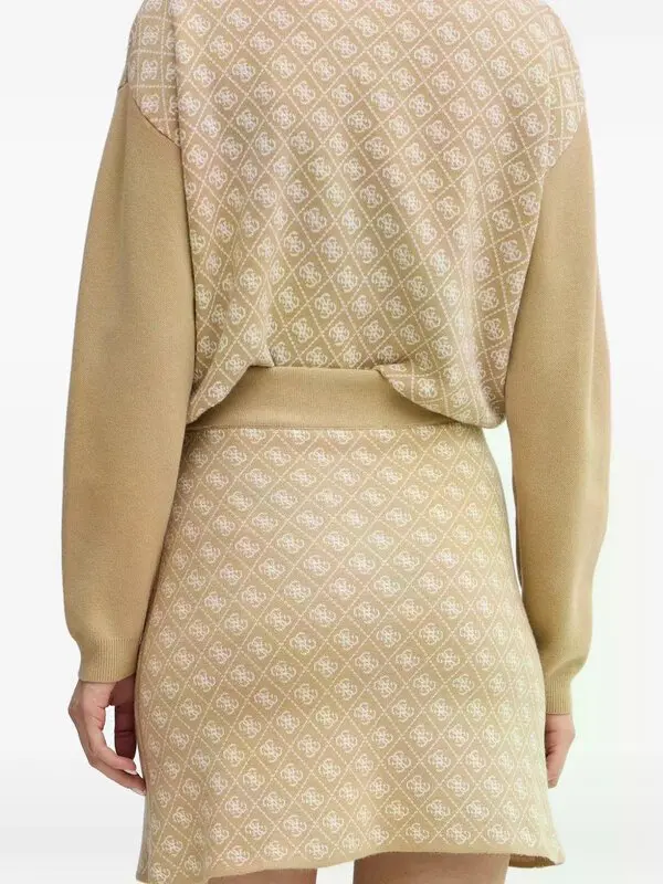 Guess Aubrey Wool Mini Skirt