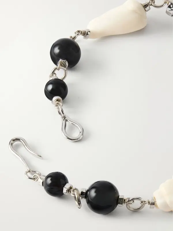 Tohum Design Samsara Gold-plated, Seashell And Ceramic Necklace