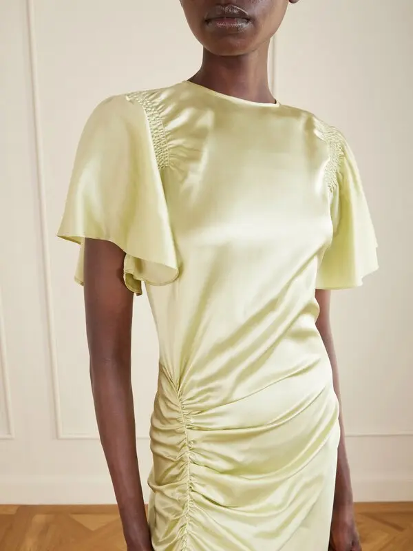 Veronica Beard Silk-blend Satin Gown