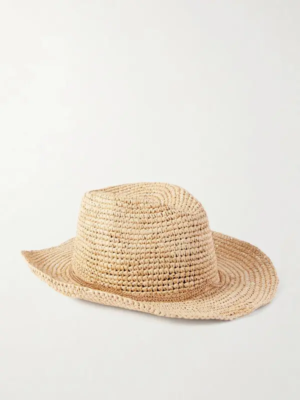 Eugenia Kim Winona Raffia Hat - Brown