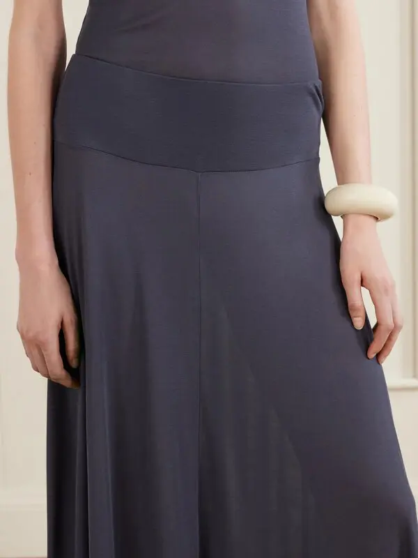 ST. AGNI Tencel™ Lyocell Midi Skirt