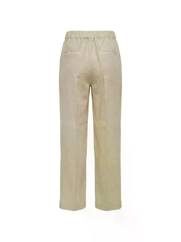 120% Lino Pleated Trousers