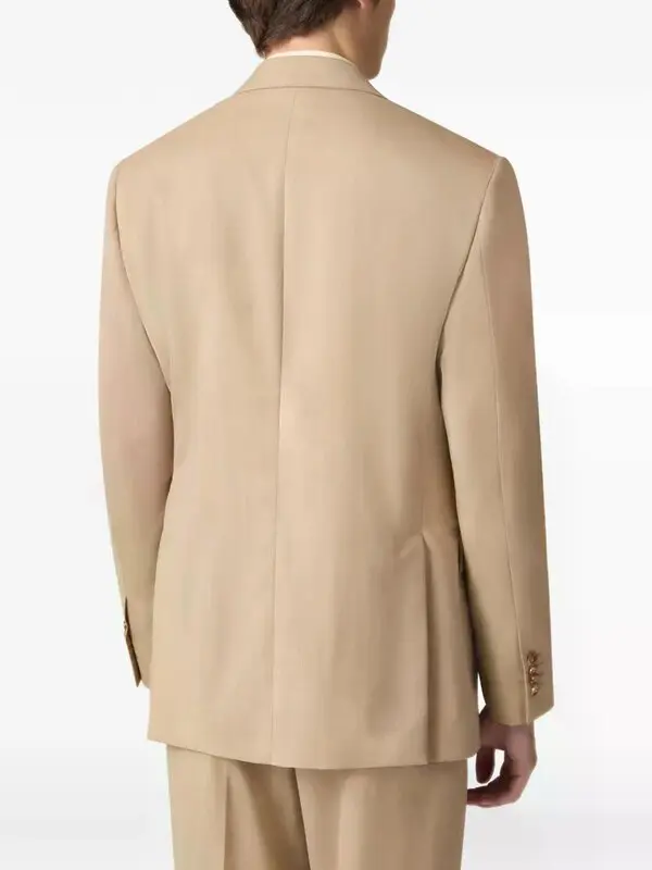 LARDINI Single-breasted Blazer - Neutrals