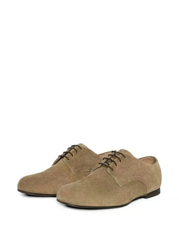 LARDINI Suede Derby Shoes