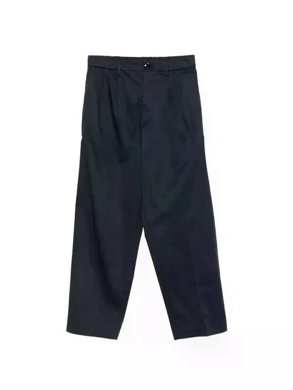 LES HOMMES Pleated Elasticated-waist Trousers