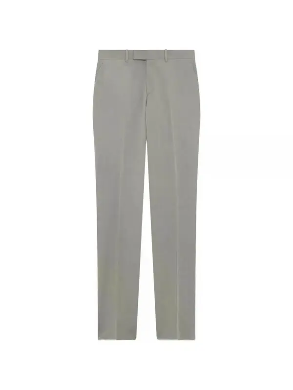 LARDINI Flat-front Trousers