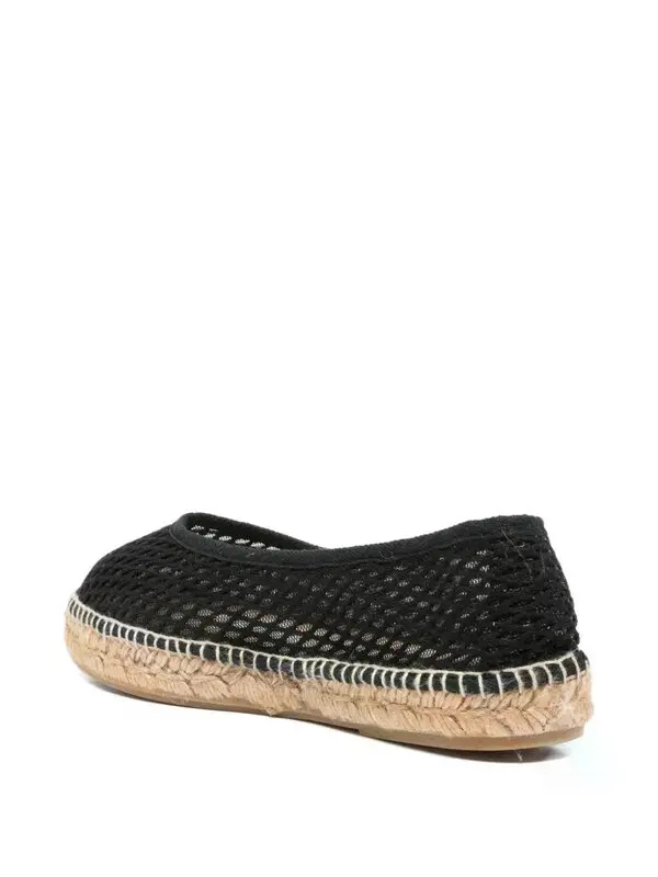 Manebí Mesh Espadrilles - Black