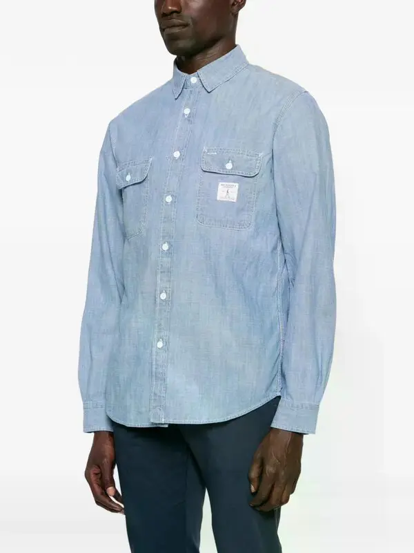 ROY ROGER'S Logo-patch Shirt