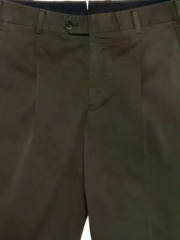 PT TORINO Tapered-leg Trousers - Brown