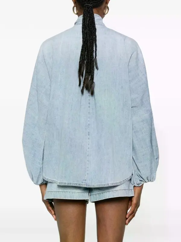 Zimmermann Indra Tie-neck Blouse