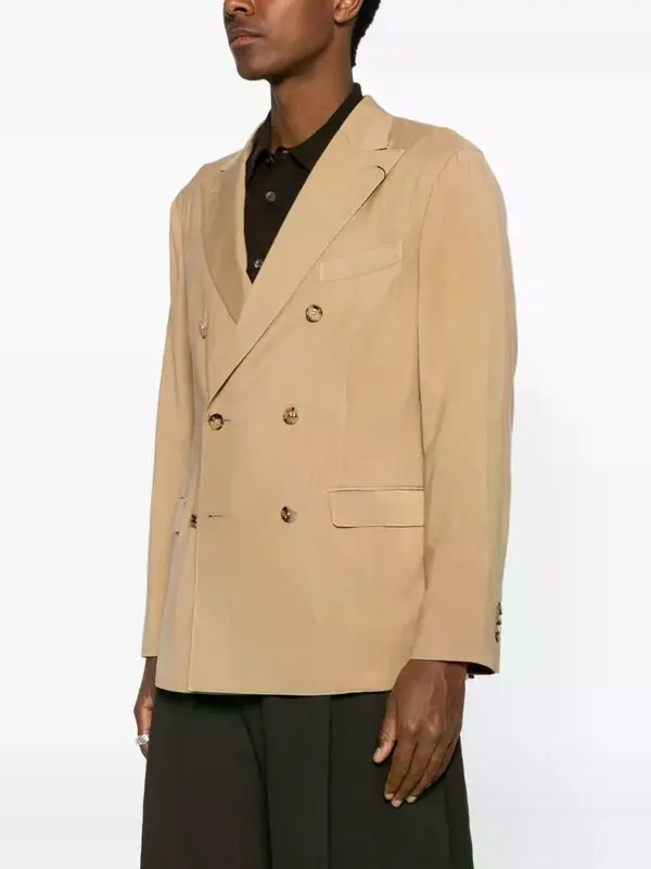 Boglioli Double-breasted Peak-lapel Blazer