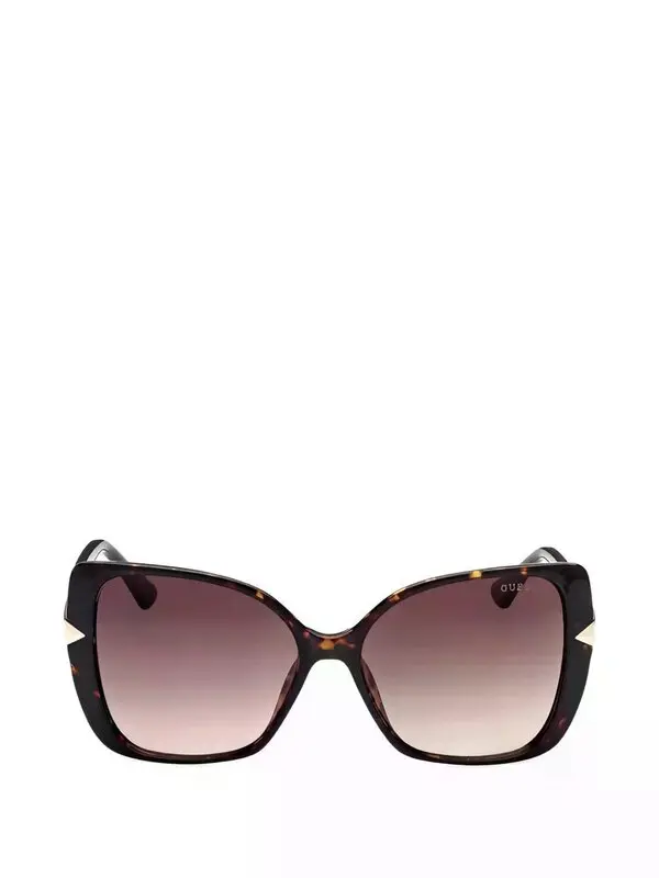 Guess Tortoiseshell-effect Cat-eye Sunglasses - Brown