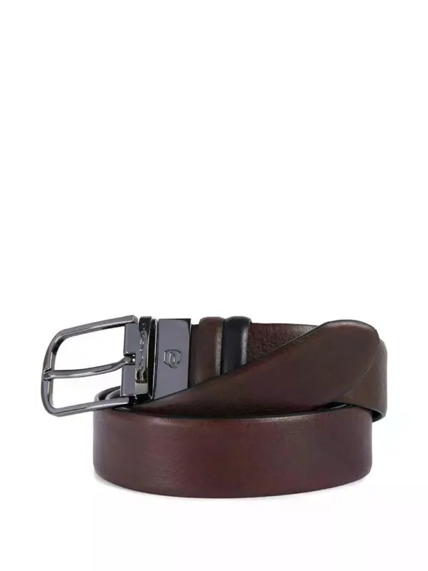 PIQUADRO Reversible Prong-buckle Belt - Brown