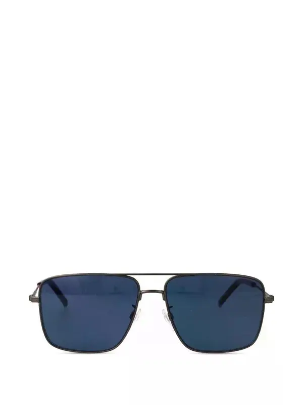 Tommy Hilfiger Rectangle Pilot Sunglasses - Grey