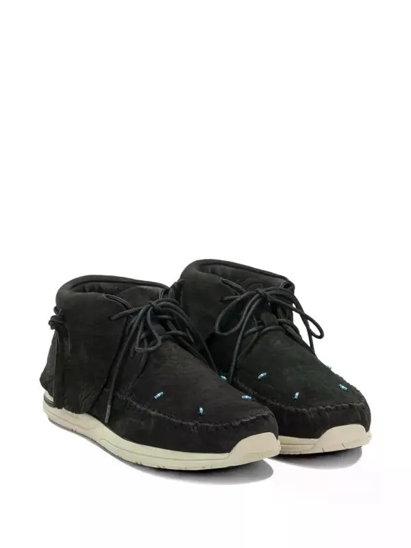Visvim Fbt Lhamo-folk Beaded Desert Boots