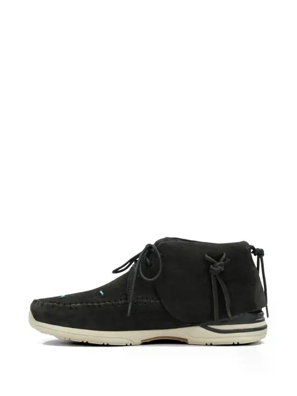 Visvim Fbt Lhamo-folk Beaded Desert Boots