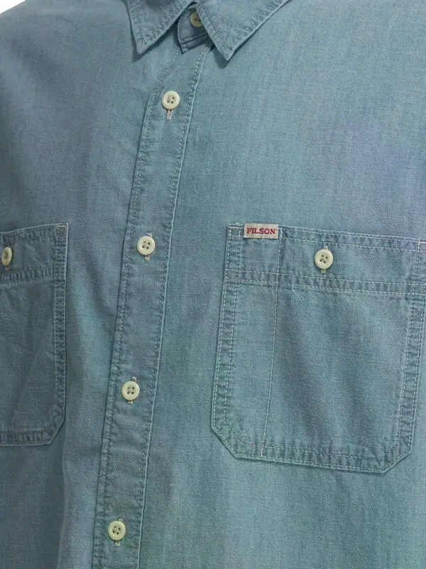 Filson Chambray Cpo Denim Shirt