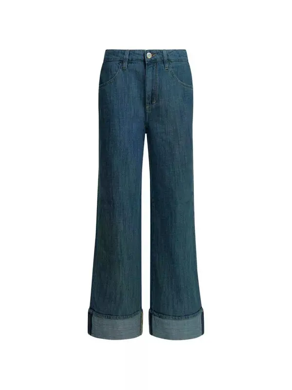 SHAFT JEANS Belt-loop Wide-leg Jeans
