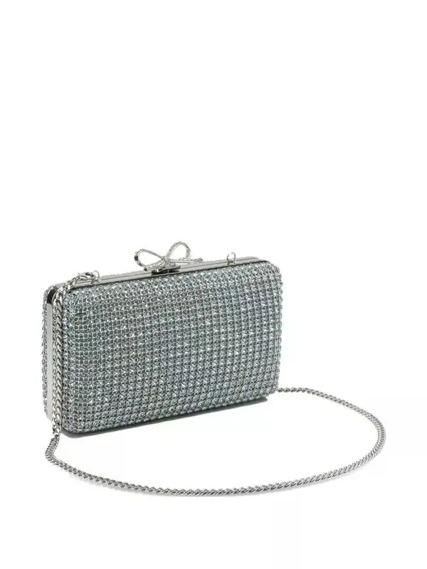 SELF-PORTRAIT Crystal-embellished Clutch Bag