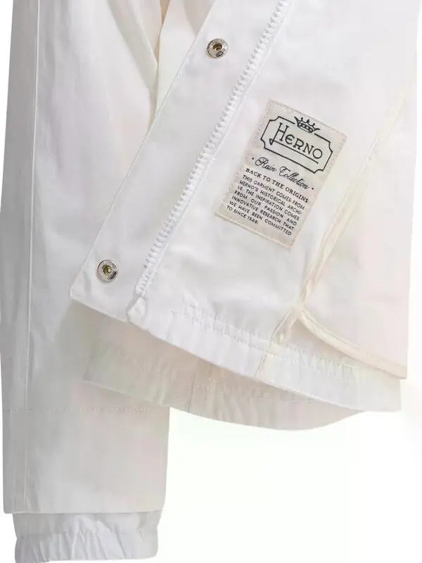 Herno High-neck Panelled Cape
