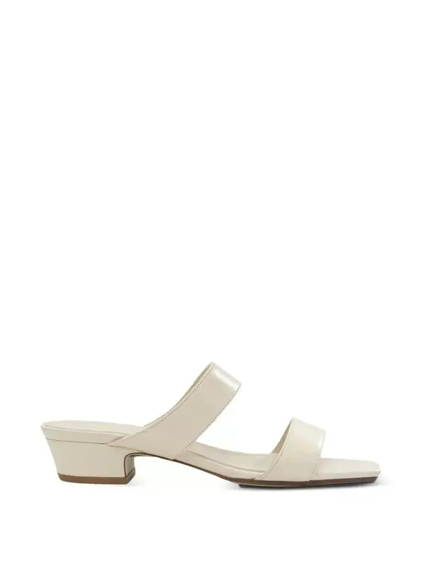AeydĒ Kami Square-toe Sandals - Neutrals