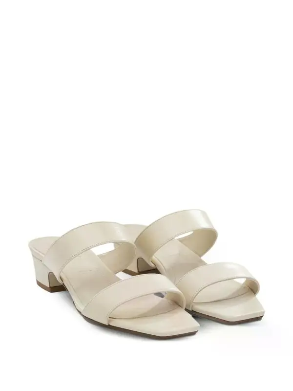 AeydĒ Kami Square-toe Sandals - Neutrals