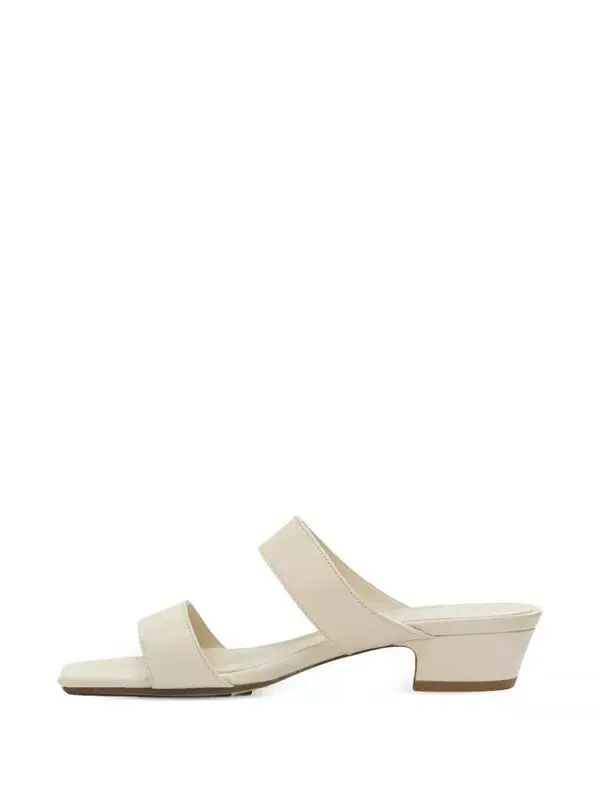 AeydĒ Kami Square-toe Sandals - Neutrals