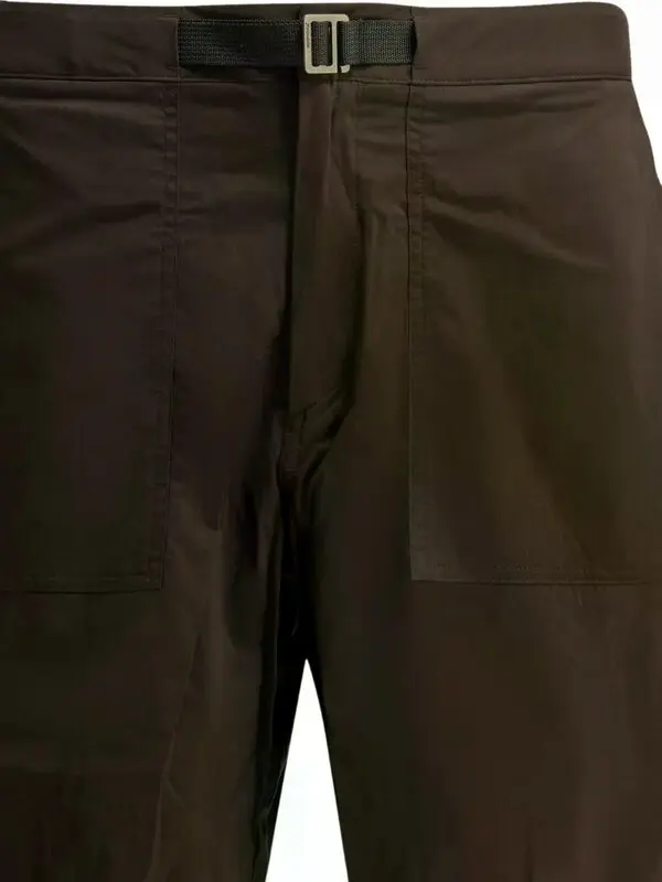 HOUDINI SPORTSWEAR Belted Patch-pocket Shorts