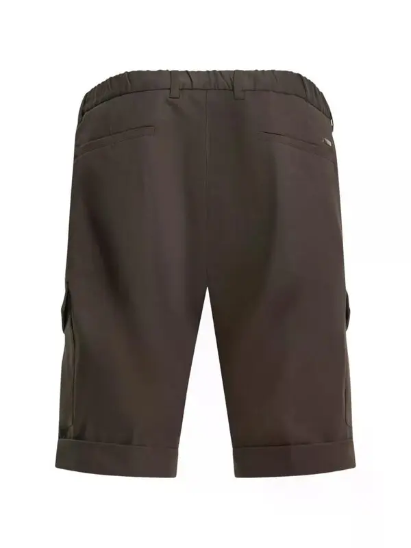 Herno Pleated Cargo Shorts