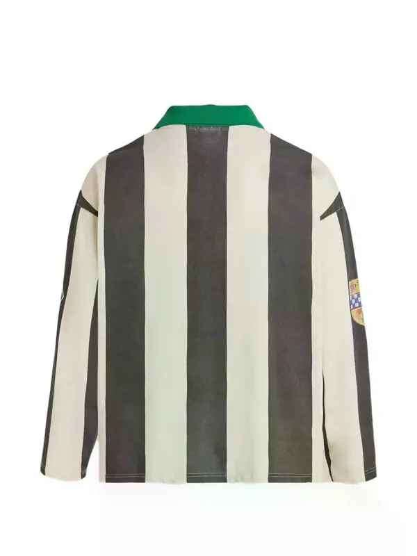 FOUND Striped Long-sleeve Sweatshirt - Black