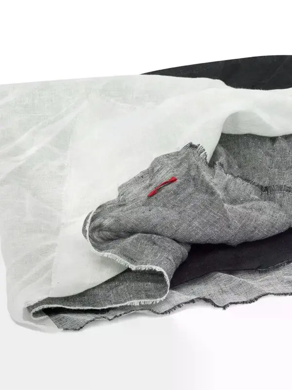 Apuntob Frayed-edge Scarf