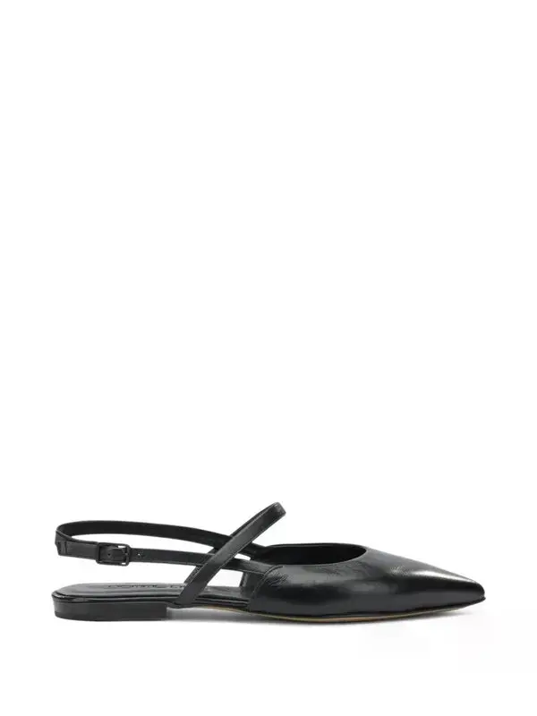 POMME D´OR Pointed-toe Slingback Flat Pumps