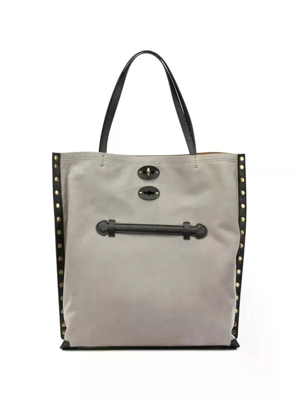 ZANELLATO Medium A'spasso® Stud-embellished Tote Bag
