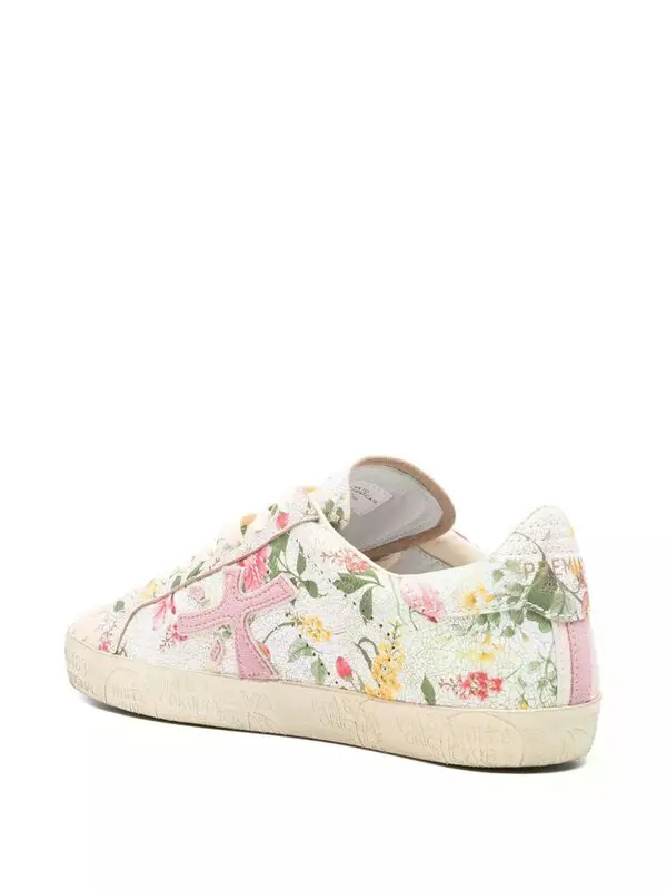 Premiata Steven Floral-print Sneakers