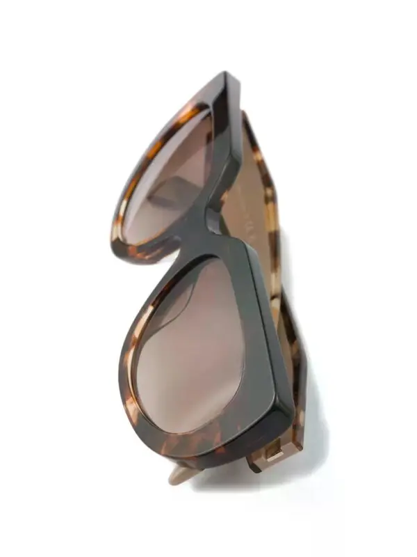 Prada Sunglasses With Logo - Brown