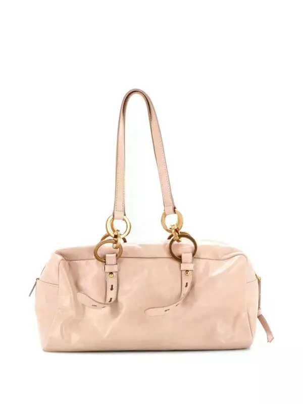 Prada Dangle Top Handle Medium Satchel - Pink