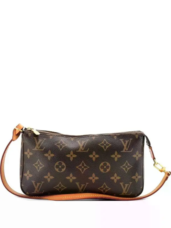 LOUIS VUITTON Pochette Accessoires Nm Monogram Clutch - Brown