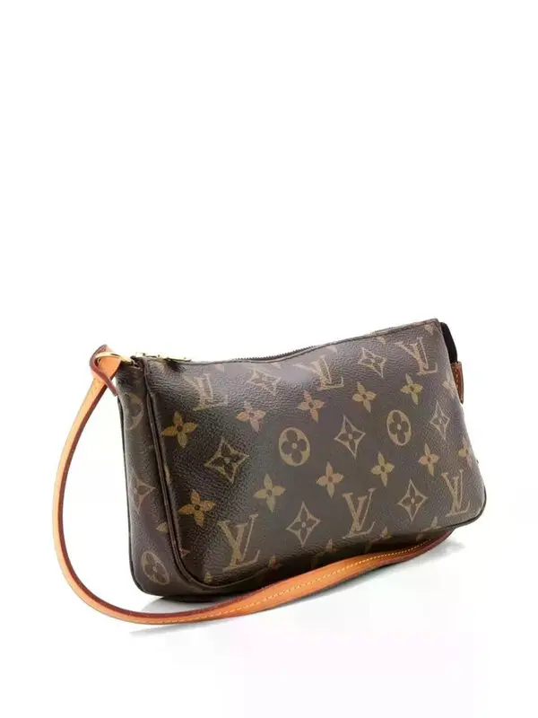 LOUIS VUITTON Pochette Accessoires Nm Monogram Clutch - Brown
