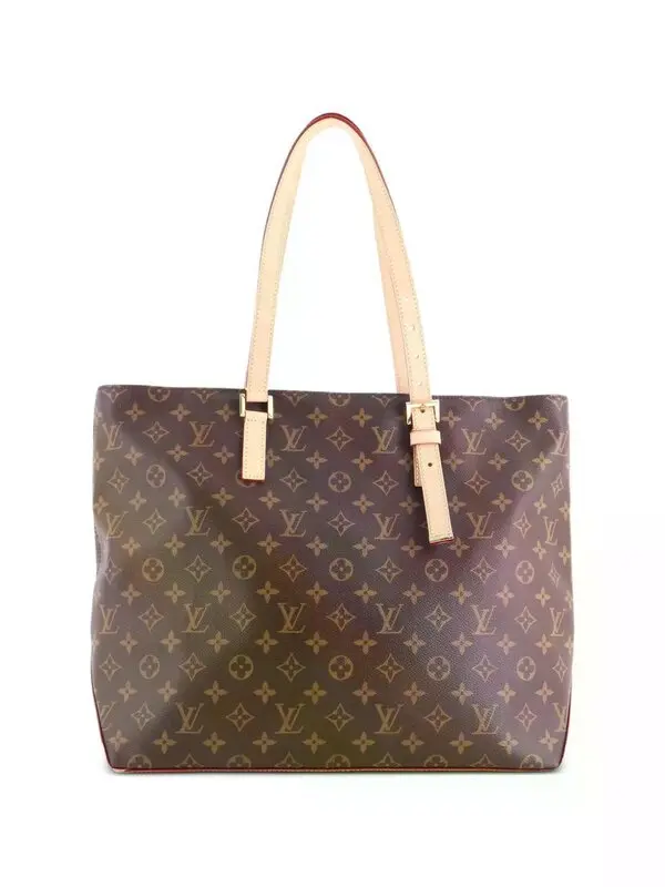 LOUIS VUITTON Cabas Mezzo Nm Monogram Canvas Tote Bag - Brown