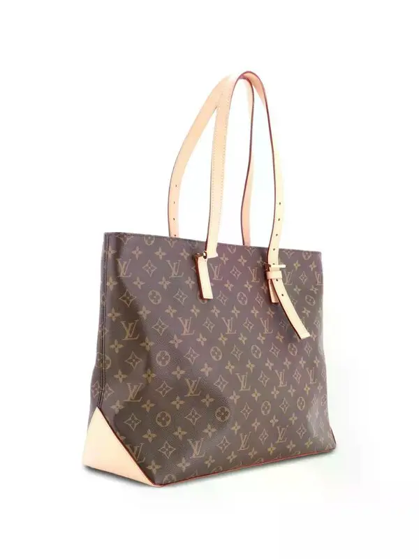 LOUIS VUITTON Cabas Mezzo Nm Monogram Canvas Tote Bag - Brown