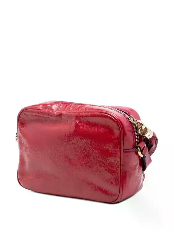 Gucci Patent Soho Disco Crossbody Bag - Pink