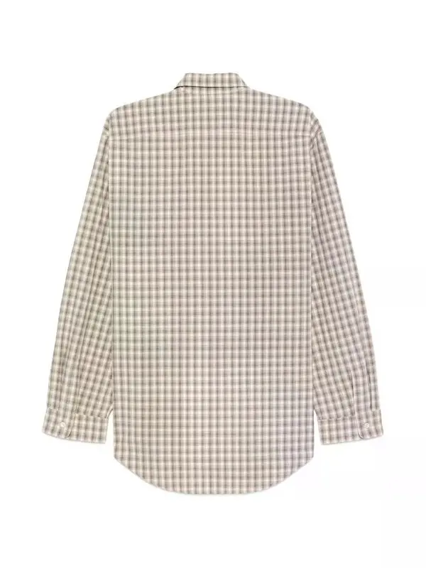 Nanushka Check-print Chest-pocket Shirt