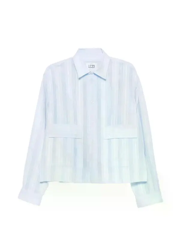 LC23 Striped Cotton Shirt