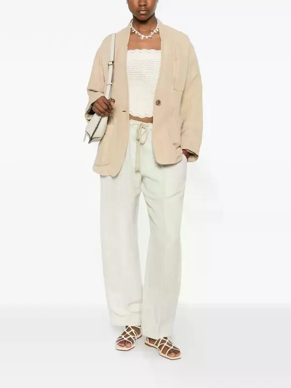Isabel Marant Étoile Sharony Drawstring-waist Trousers