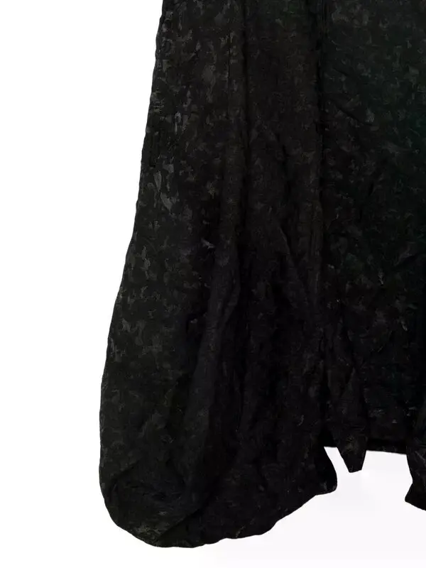 Comme Des Garçons Jacquard-pattern Dress